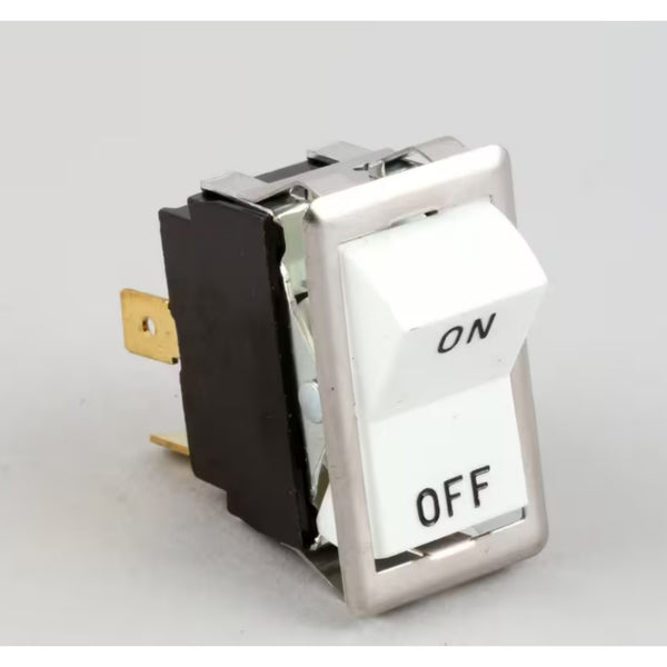 Blodgett 1239-R Rocker Switch, White, On/Off, DPST - AIOsupplyworld.com