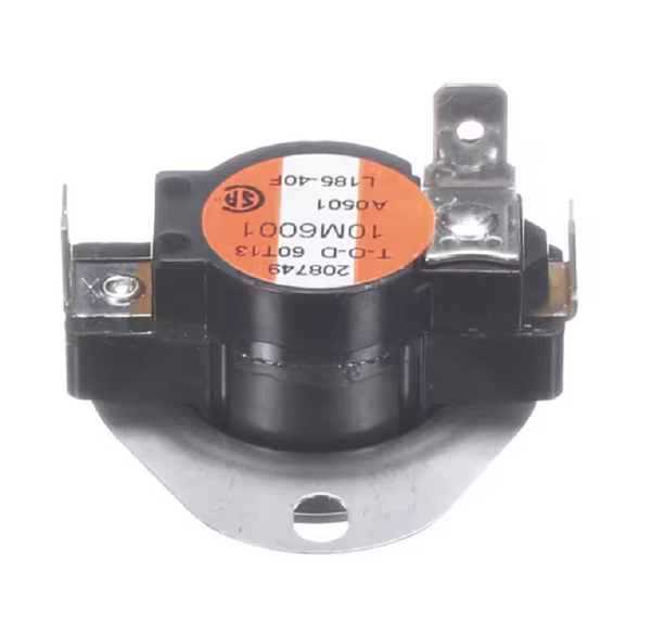 Lennox 208749 Limit Switch Auto Reset L185-40F SPDT Orange/White Label ...