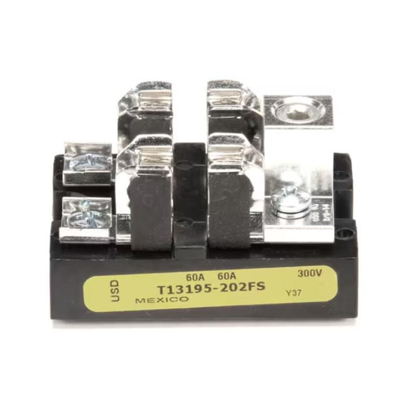 Hatco T13195-202FS Fuse Block 60A 300V 2P 2/0 Lug Water Heaters for C ...