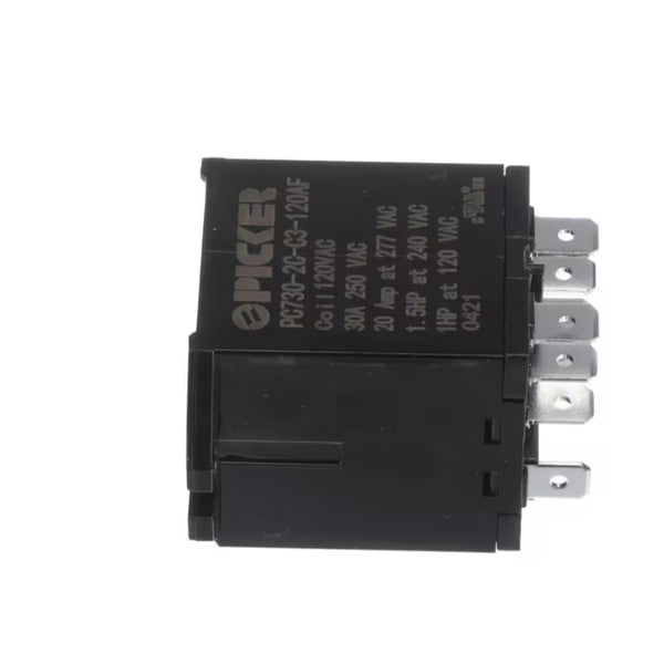 Crown Steam 0421 Relay, DPST, 120V Coil, 20A, for CG214/CG214E/CG220 ...