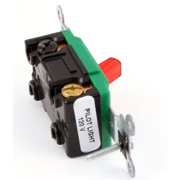 Duke 1K42E2 Switch Lighted Red Toggle 30A fits KFC KT COUNTER & Taco B ...