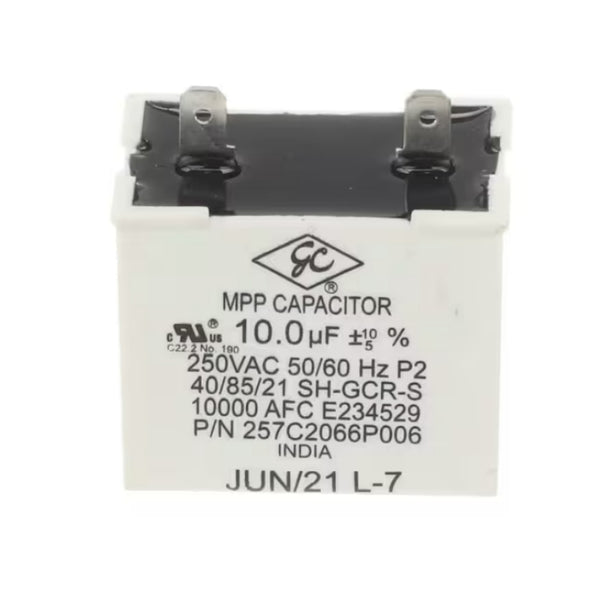 GE Appliance 257C2066P006 Capacitor Compressor Run 10UF 250VAC Refrige ...