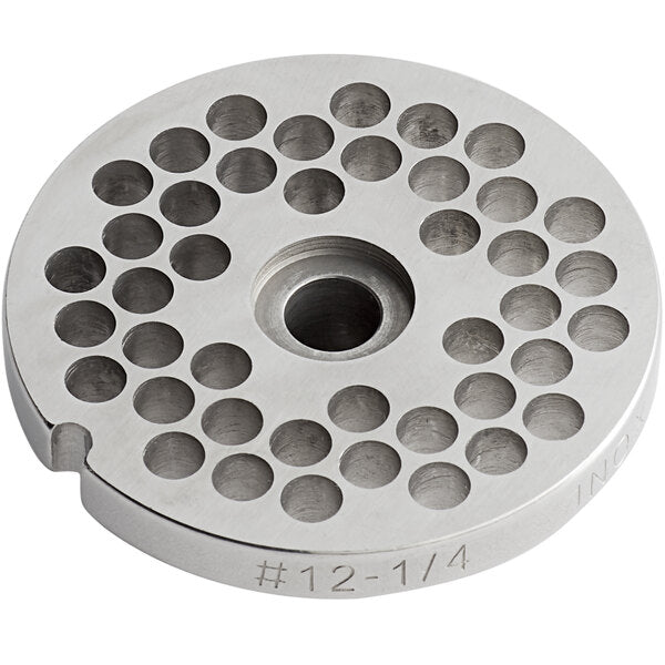 Avantco #12 Stainless Steel Grinder Plate for MG12 & MX20MGKIT Meat Gr ...
